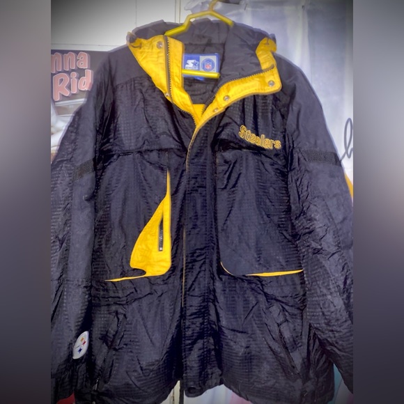 STARTER | Jackets & Coats | Mens Large Nfl Starter Coat Pittsburgh ...